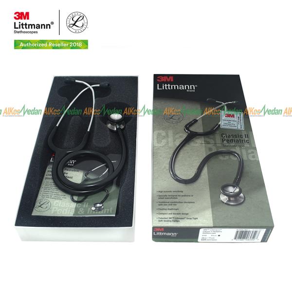 STETOSCOPE LITTMANN CLASSIC II ANAK / PEDIATRIC BLACK 2113 - LITTMANN ...